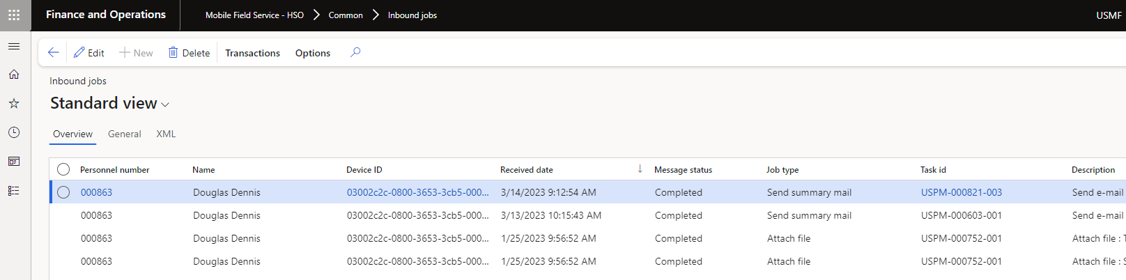 Setup Mobile Field Service in D365 F&O