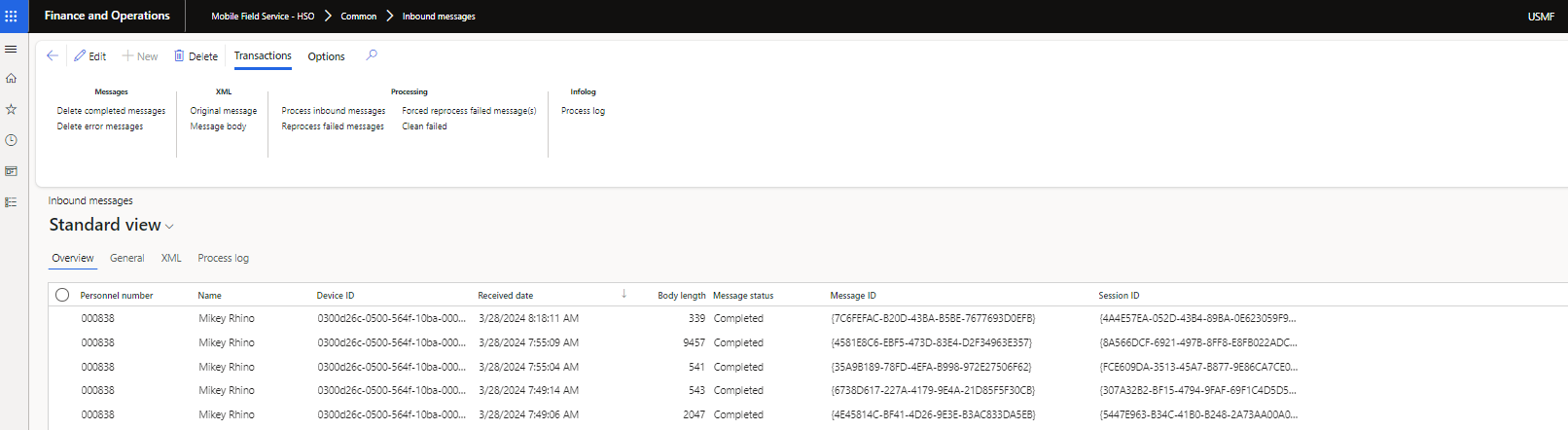 Setup Mobile Field Service in D365 F&O